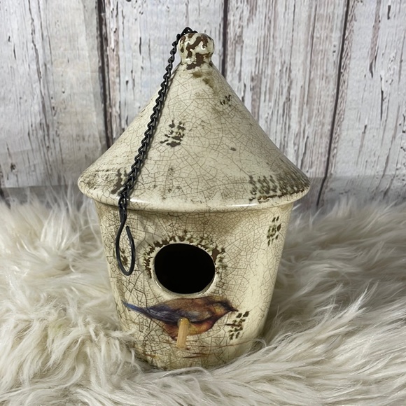 Accents | Tii Collections Ceramic Bird House | Poshmark